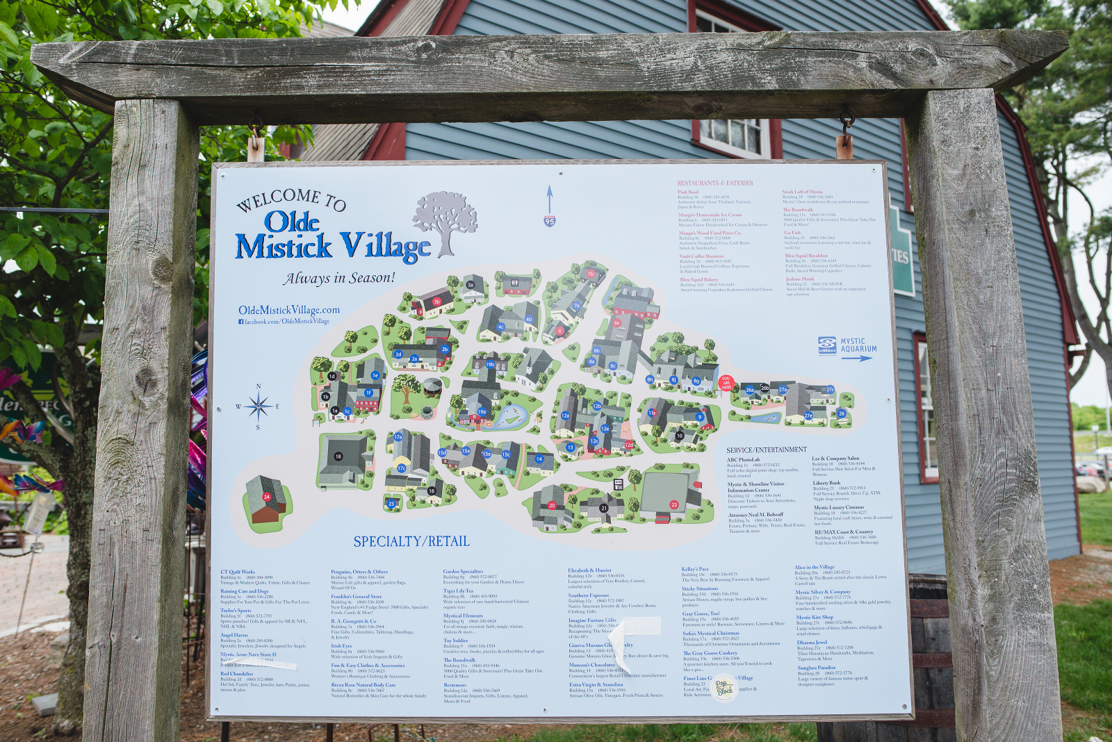 Connecticut Charm | Olde Mystick Village & Franklin's General Store ...