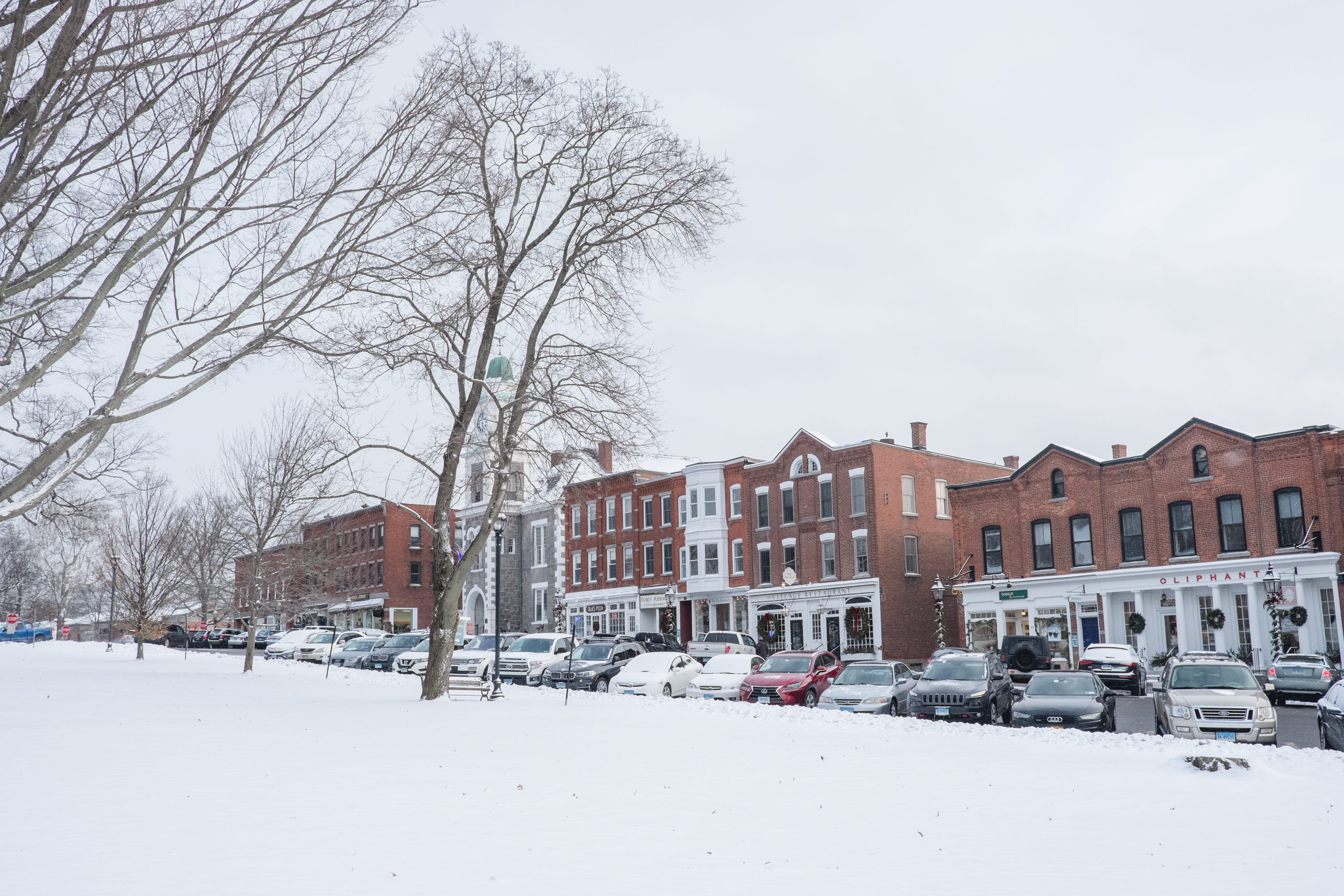 Litchfield In The Snow | Connecticut Charm » Live Lovely Photography