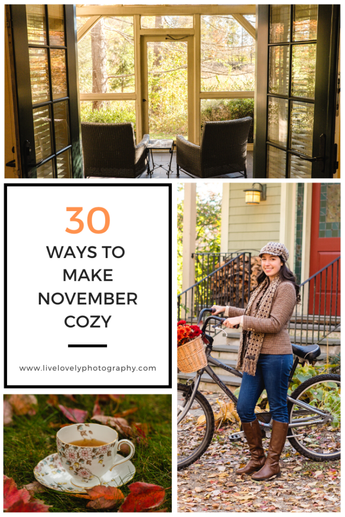 November: A Month of Cozy - Live Lovely Photography