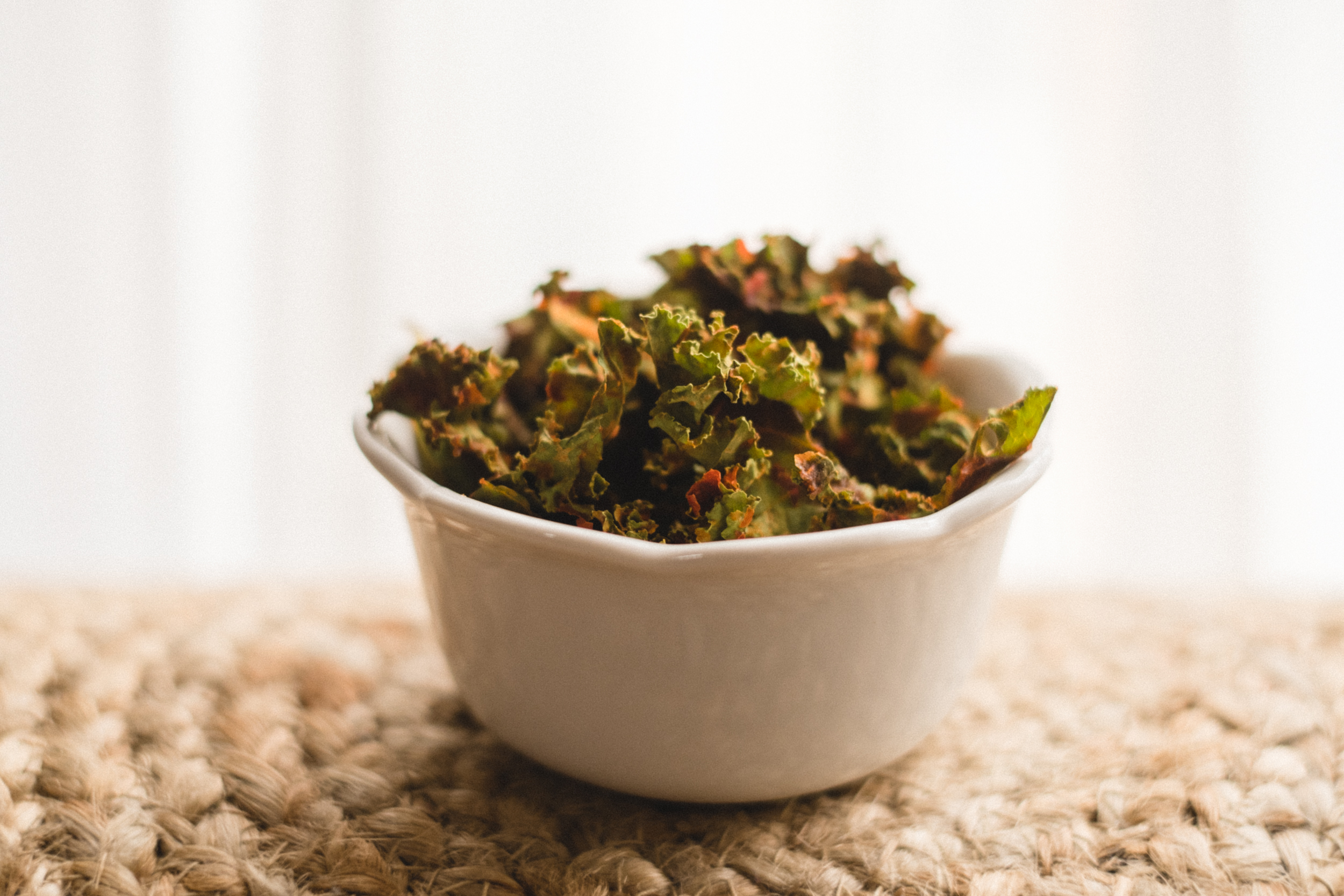 "Cheesy" Vegan Kale Chips | Live Lovely Recipes - Live Lovely Photography