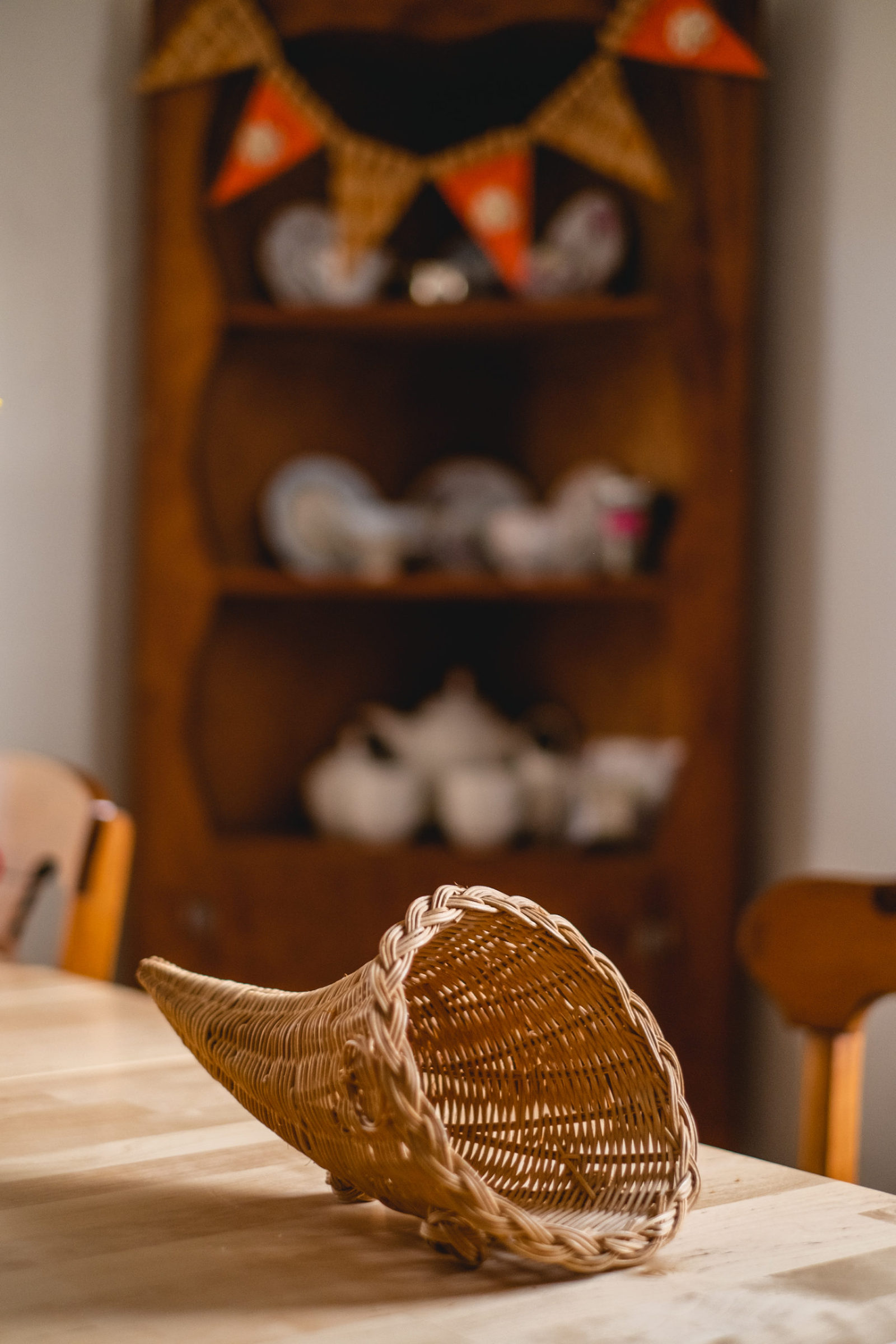 Thanksgiving Crafts | Decorate A Thrifted Cornucopia - Live Lovely ...