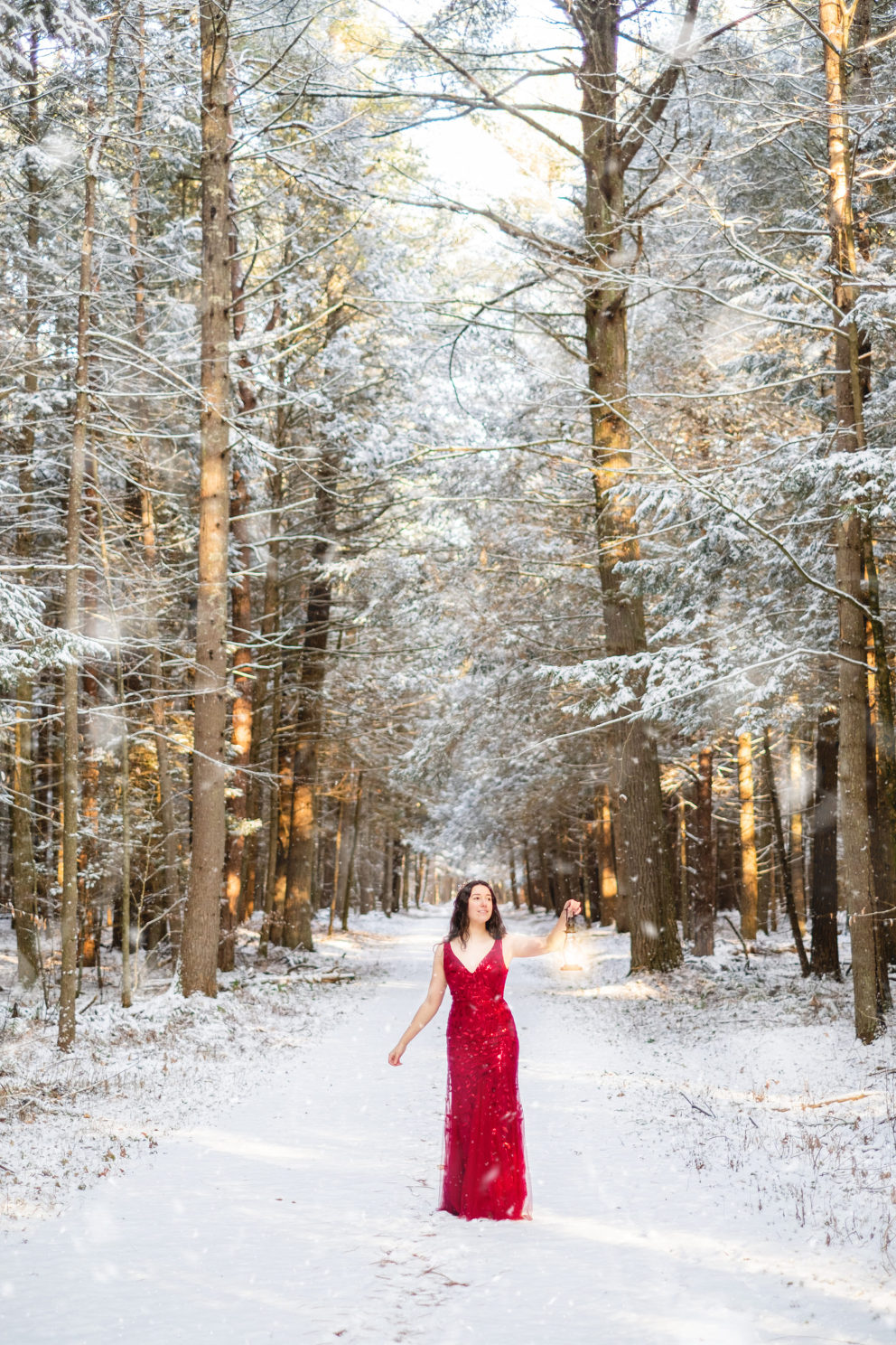 A Creative Winter "Snow Princess" Photo Shoot - Live Lovely Photography