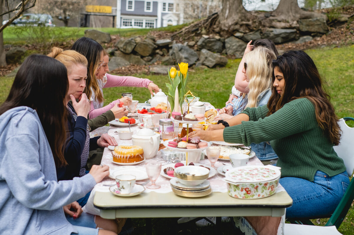 How To Host A Spring Tea Party - Live Lovely Photography