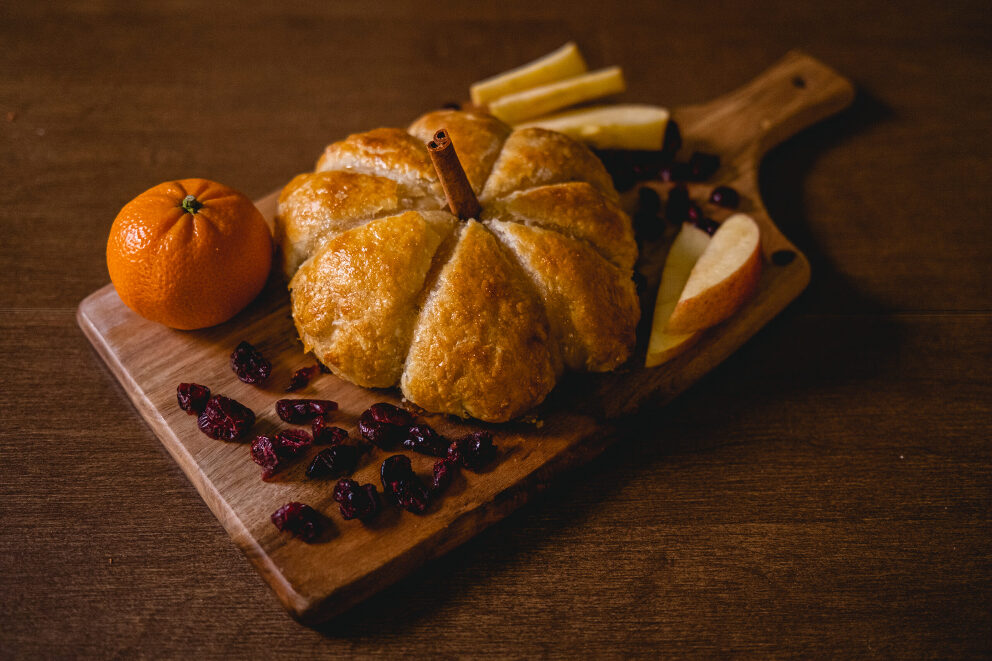 A Pumpkin Baked Brie For Your Fall Gatherings - Live Lovely Photography