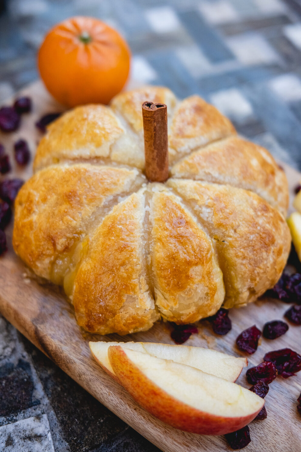 A Pumpkin Baked Brie For Your Fall Gatherings - Live Lovely Photography