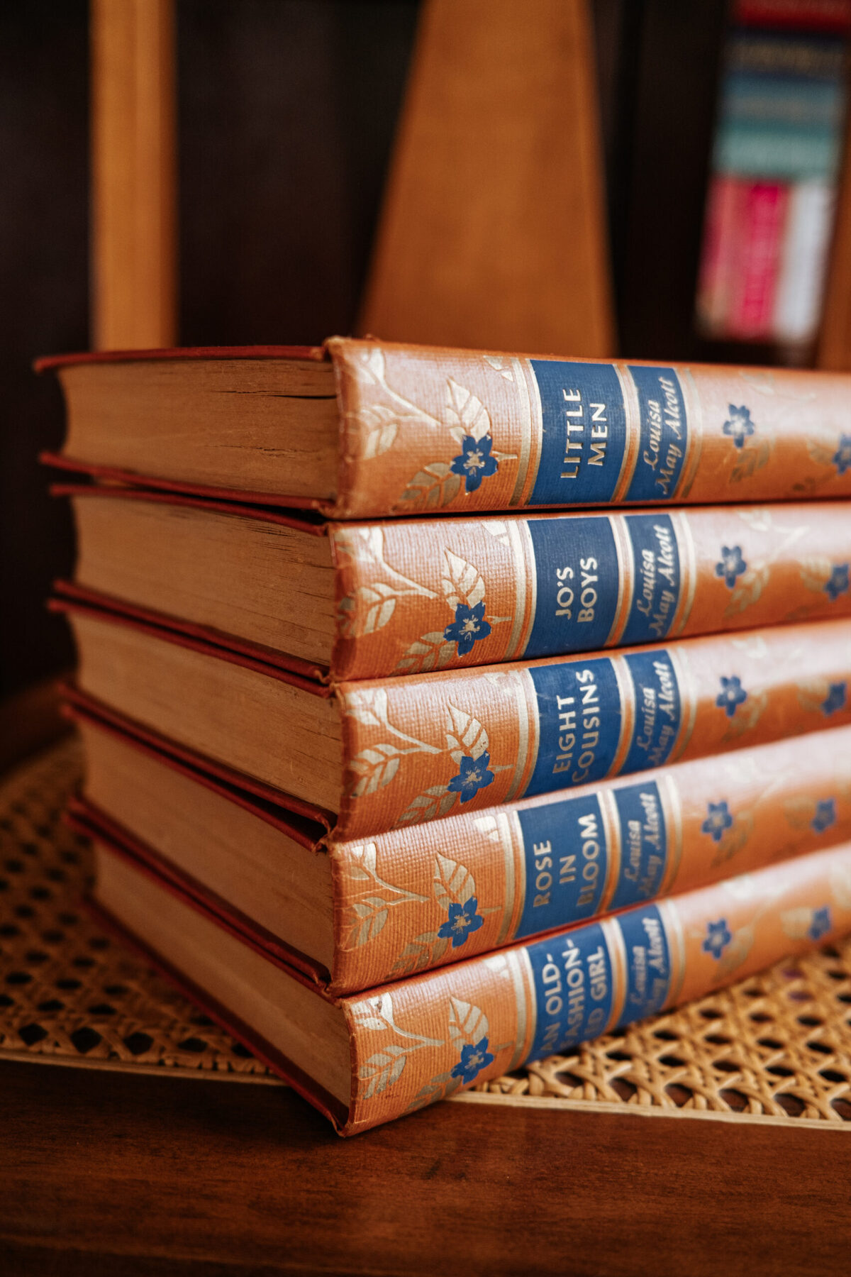 A Thrifted Louisa May Alcott Book Set - Live Lovely Photography