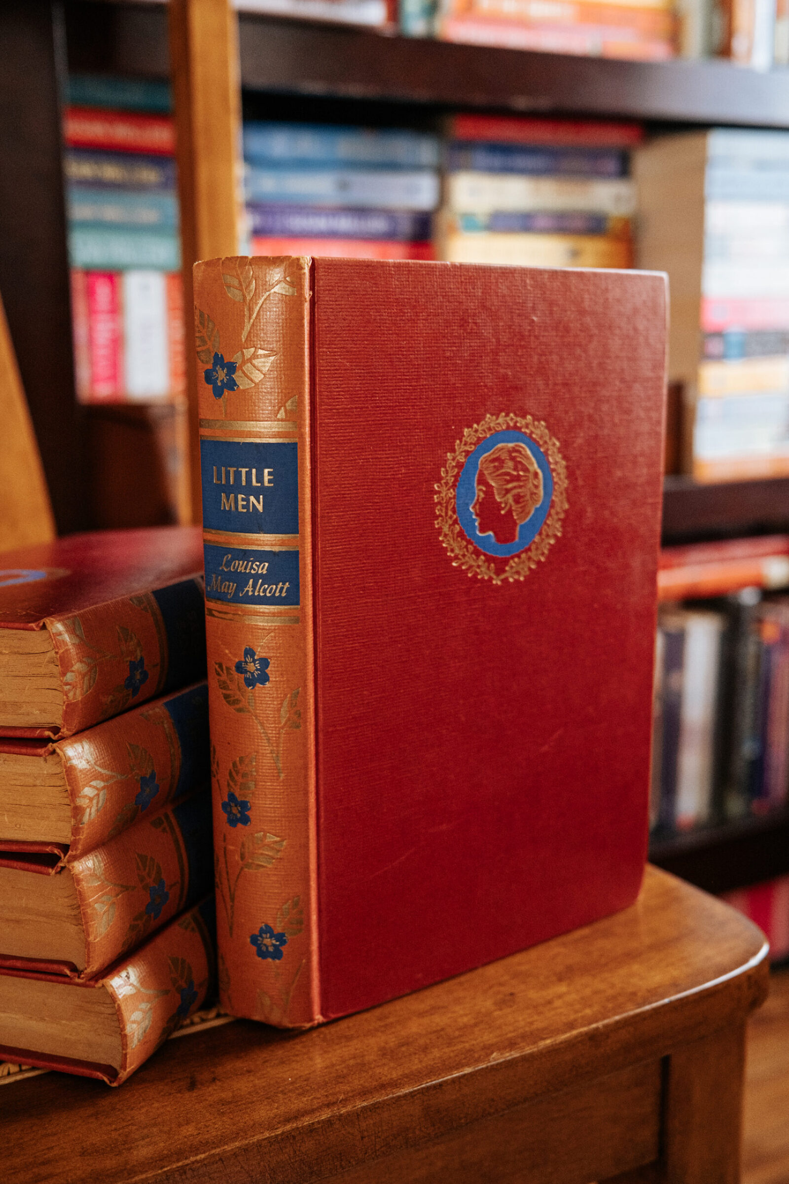 A Thrifted Louisa May Alcott Book Set - Live Lovely Photography