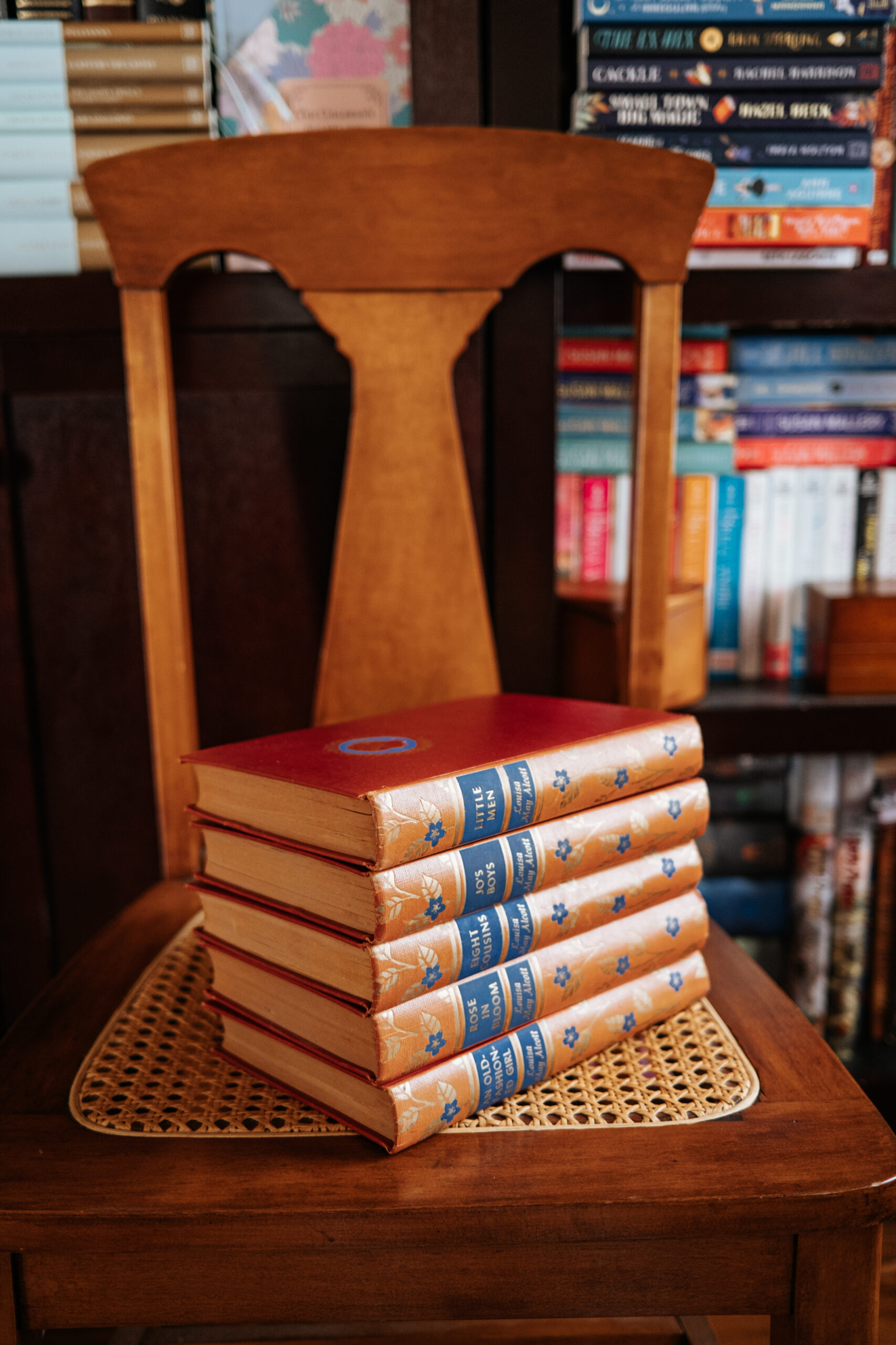 A Thrifted Louisa May Alcott Book Set - Live Lovely Photography