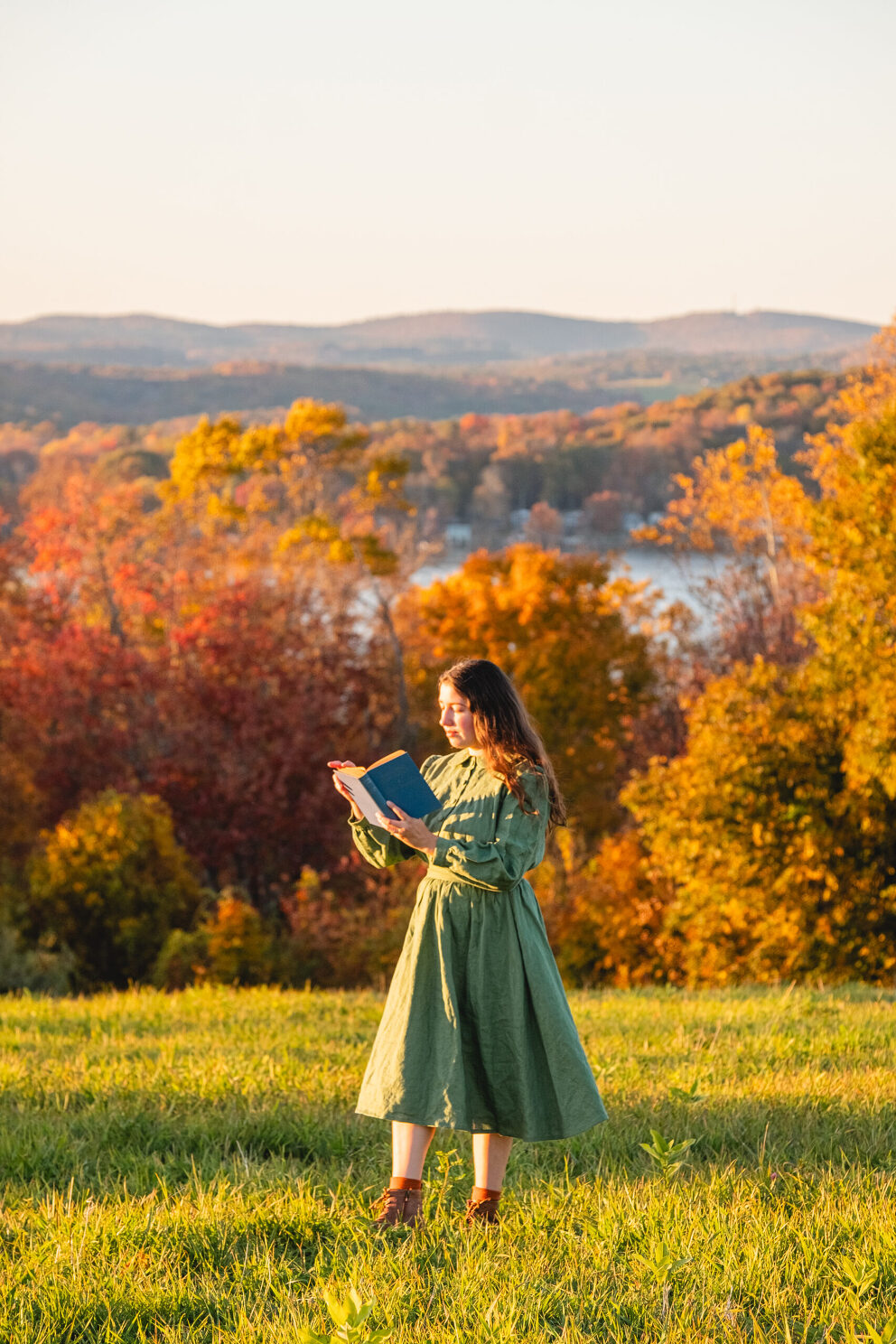 A Louisa May Alcott Autumn | Literary Garments Dress - Live Lovely ...