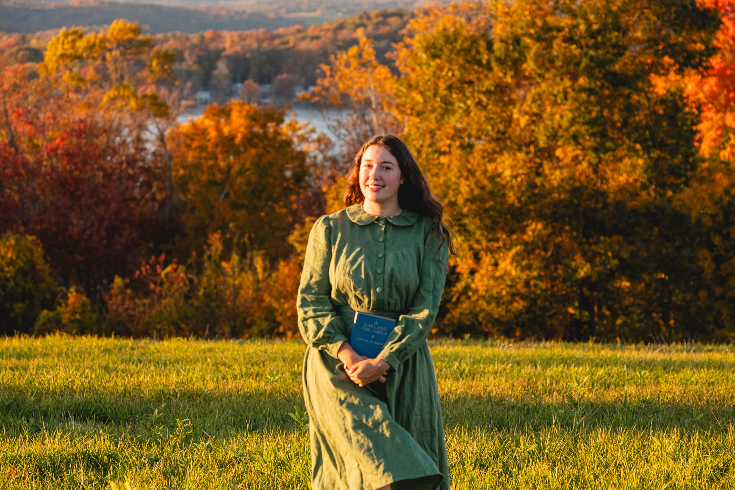 A Louisa May Alcott Autumn | Literary Garments Dress - Live Lovely ...